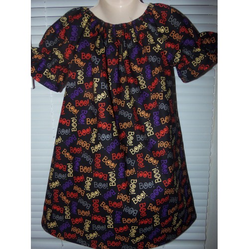 Patchwork Halloween Haunted House Ghost Dracula , Dress Size 3t (ONLY ...